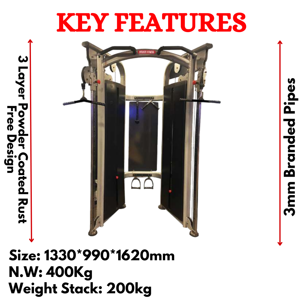 Best Dual Adjustable Pully- ES-055 (Functional Trainer) – EnergieFitness