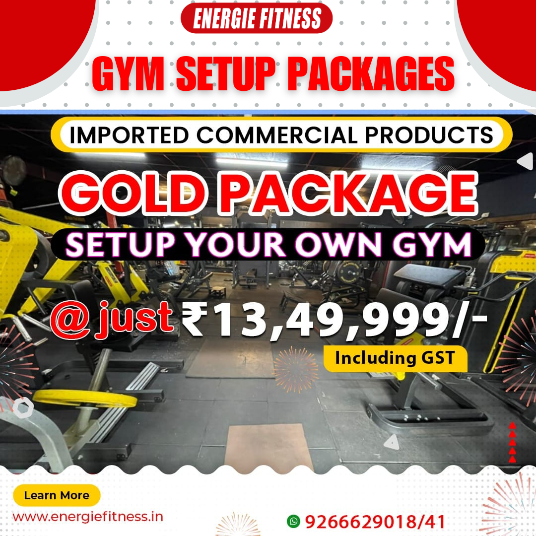 Gym Setup Services - Commercial Gym Setup - Full Gym Setup In India – EnergieFitness