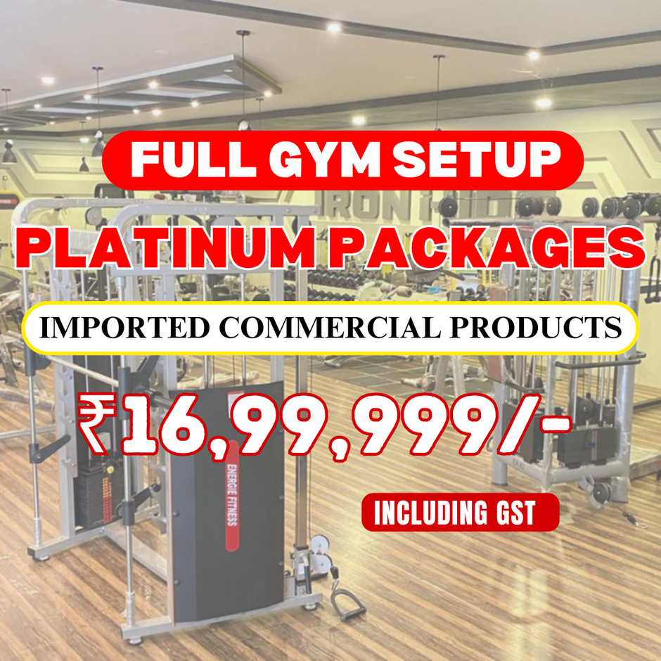 Commercial Gym Setup - Full Commercial Gym Setup in India – EnergieFitness