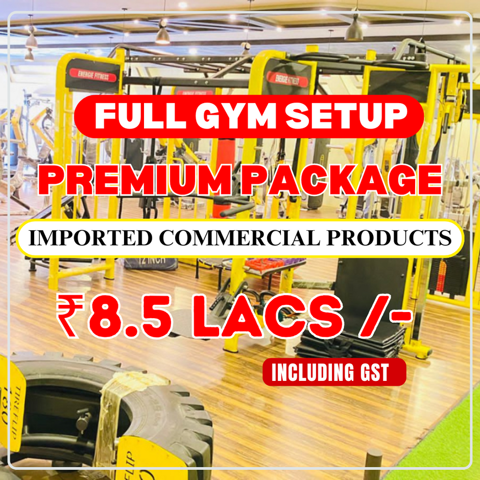 Commercial Gym Setup - Full Commercial Gym Setup in India – EnergieFitness